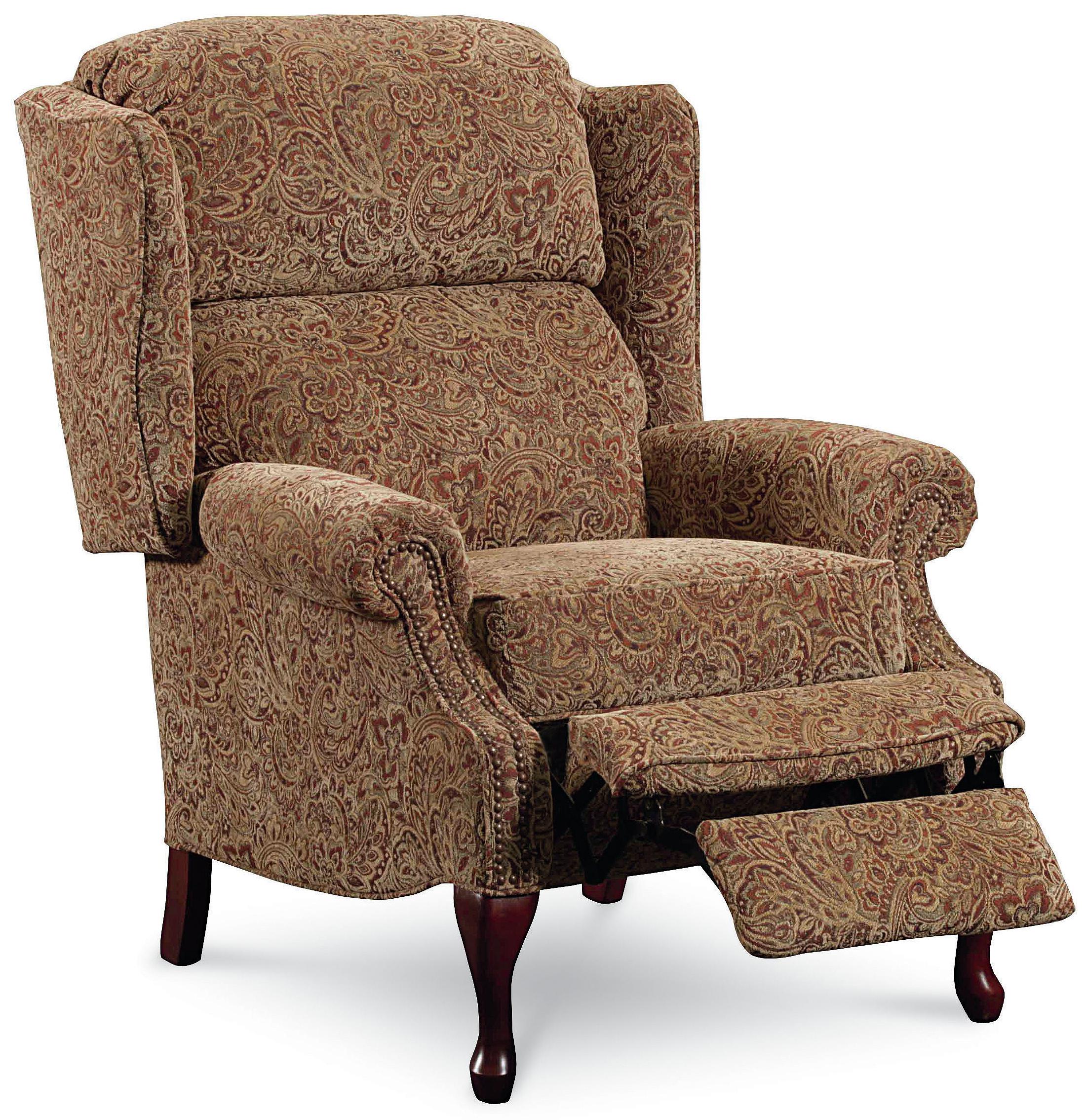 Lane Hi Leg Recliners Savannah High Leg Wing Back Recliner AHFA